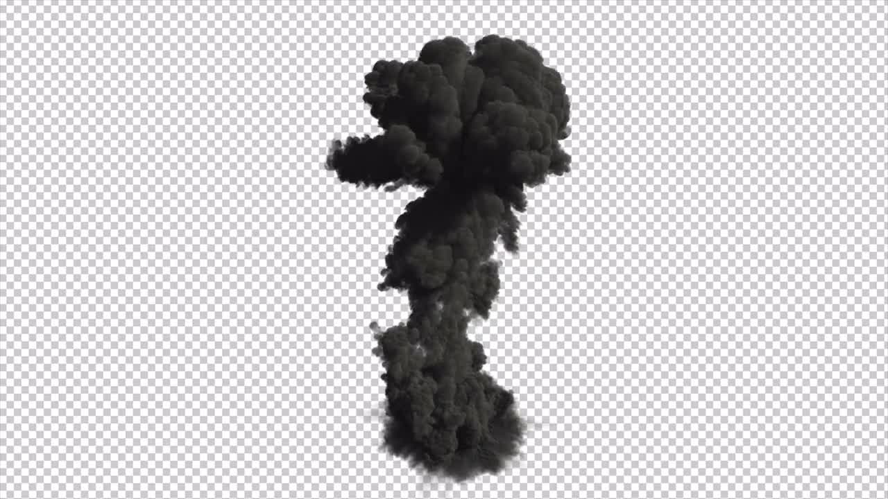 Explosion On Alpha - Stock Motion Graphics | Motion Array
