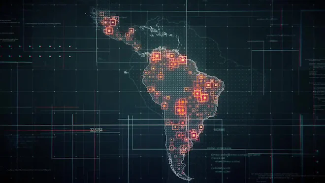 America Latina Map Pack Latin America Political Map Set By The