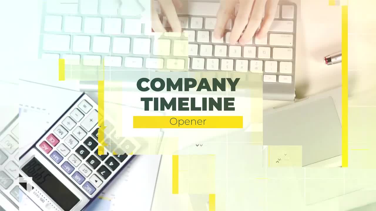 Company Timeline Opener - Premiere Pro Templates | Motion Array