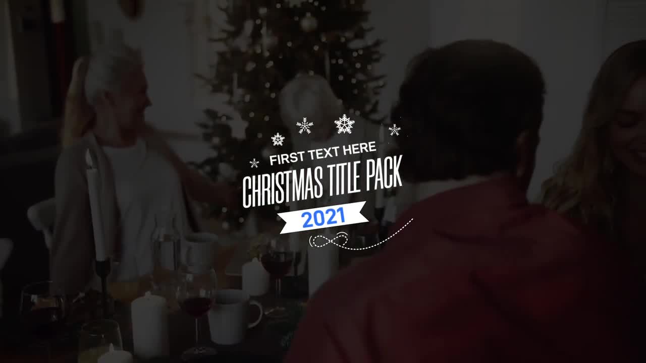 Christmas Call Out Titles - Premiere Pro Templates | Motion Array