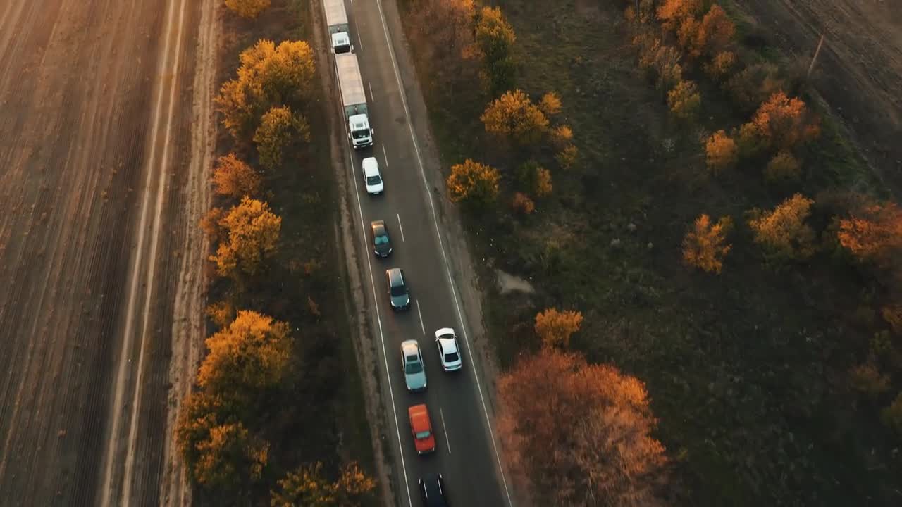 Rural Traffic Jam New York