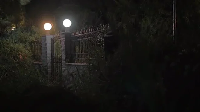 Spooky House Gates - Stock Video | Motion Array