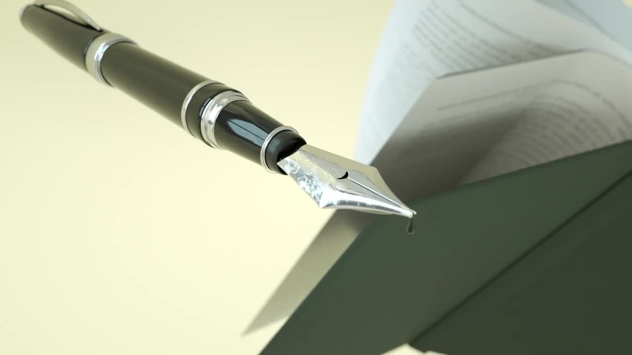 Fountain Pen Logo Intro - After Effects Templates | Motion Array