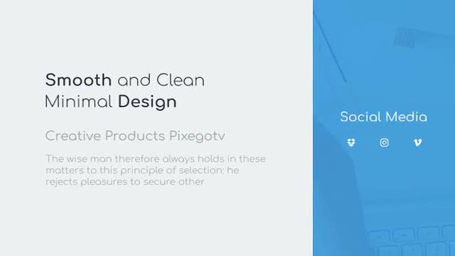 Minimal Slideshow / Presentation - After Effects Templates | Motion Array