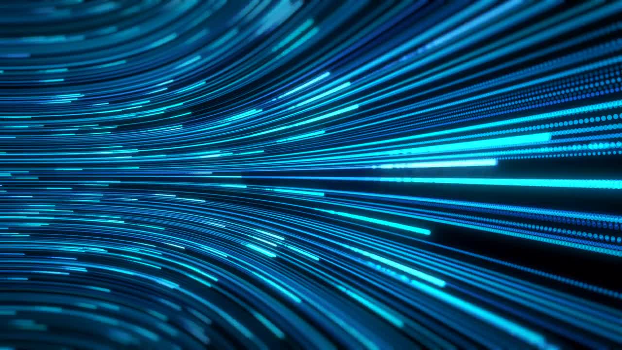 Fast Blue Speed Lines - Stock Motion Graphics | Motion Array
