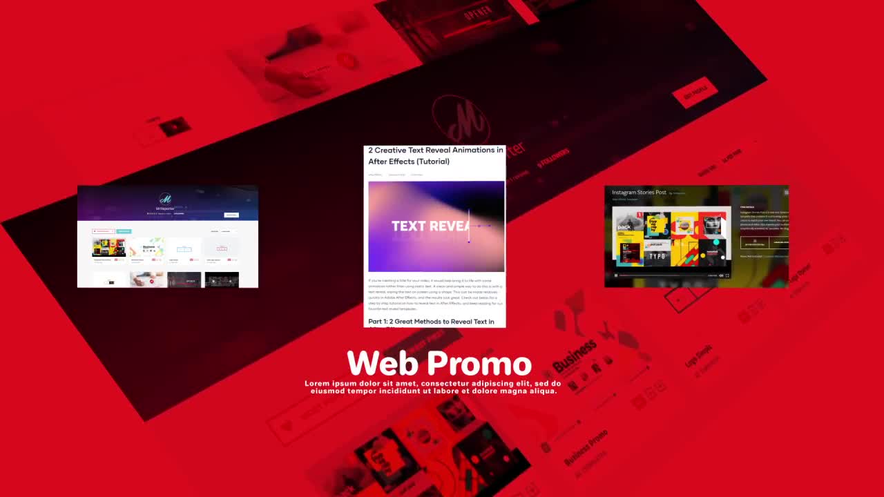 Website Promo - After Effects Templates | Motion Array
