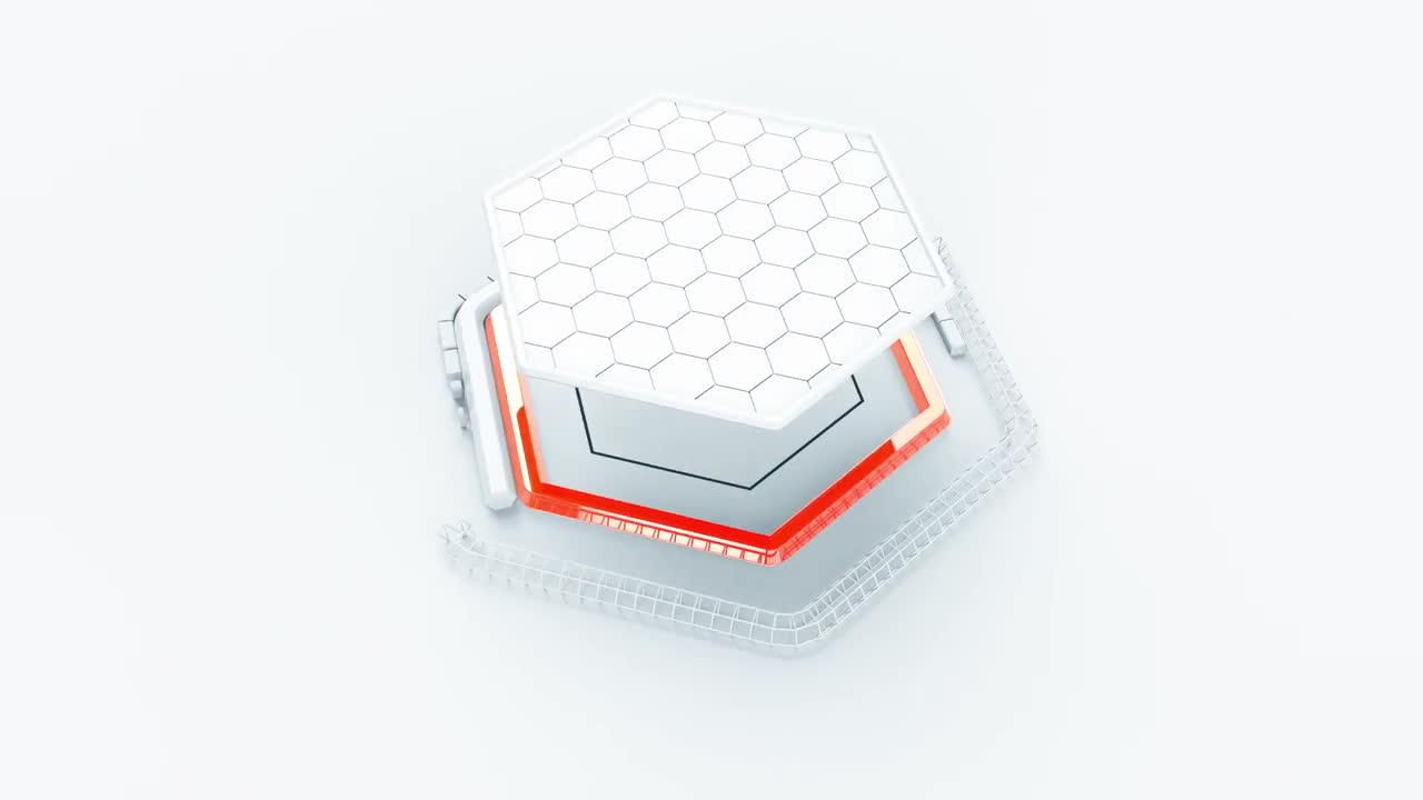 Tech Hexagon Logo - Premiere Pro Templates | Motion Array