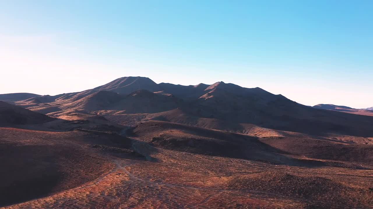 Mountains In The Desert - Stock Video | Motion Array