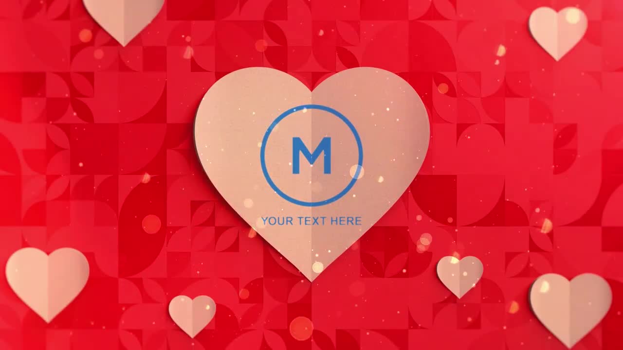 Romantic Heart Reveals Logo - After Effects Templates | Motion Array