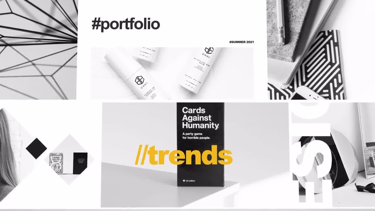 Portfolio Logo Opener 4K - After Effects Templates | Motion Array