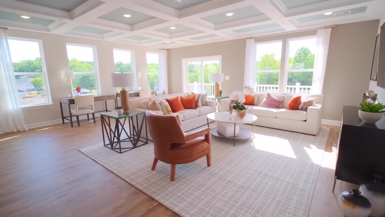 High-End Living Room Interior - Stock Video | Motion Array