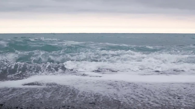 Ocean Waves Rolling In - Stock Video | Motion Array