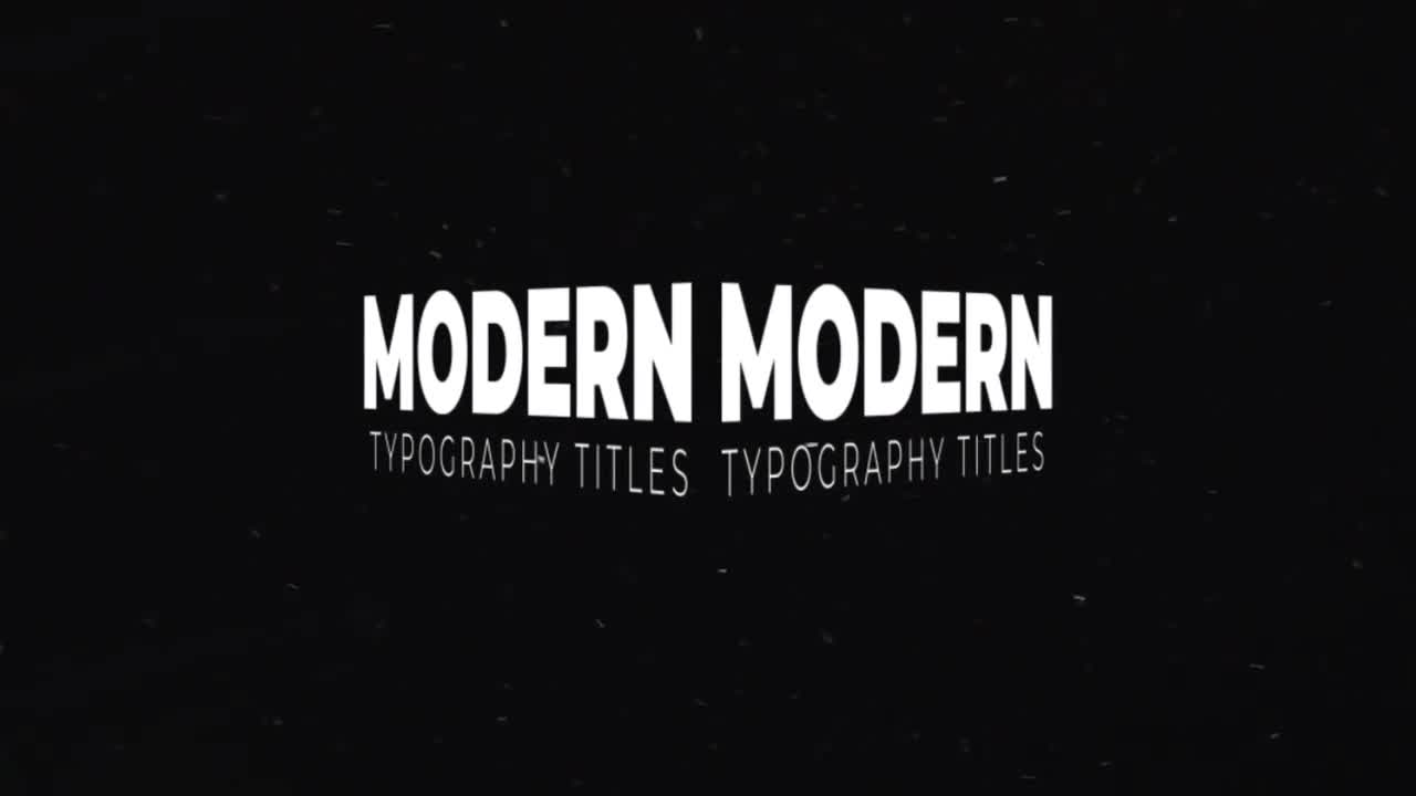 Modern Titles V.2 - Motion Graphics Templates | Motion Array