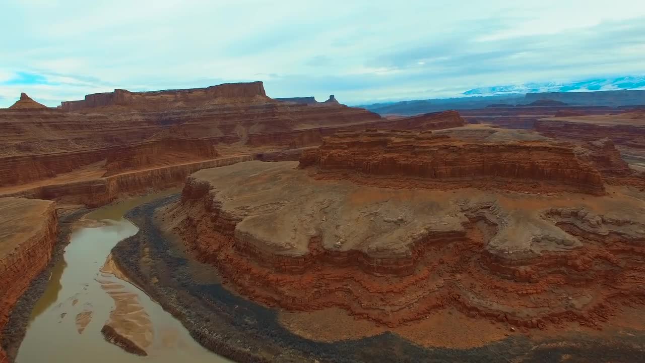 Red Rocks And Colorado River - Stock Video | Motion Array
