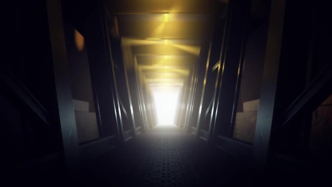 Alien Spaceship Corridor