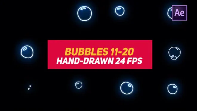 Comic Bubbles After Effects Templates Motion Array