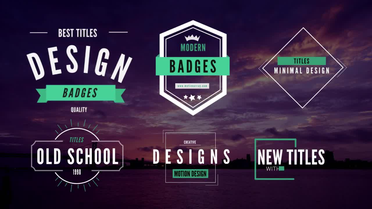 8 Titles Pack V2 - After Effects Templates | Motion Array