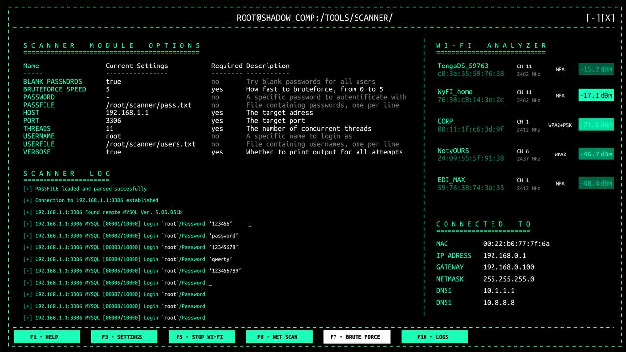Hacker Password Attack Screen - Stock Motion Graphics | Motion Array