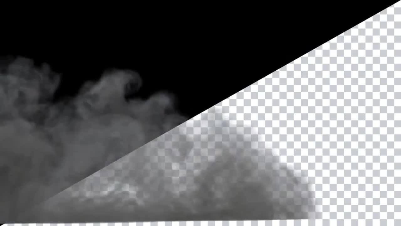 Side Smoke Blast - Stock Motion Graphics | Motion Array
