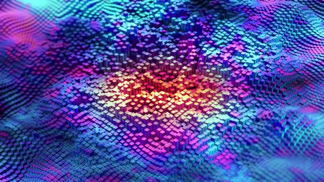 3D Synth Wave Loops Pack - Stock Motion Graphics | Motion Array