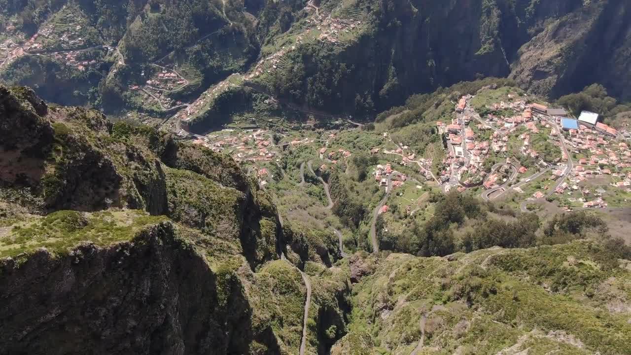 Valley Of The Nuns, Madeira - Stock Video | Motion Array