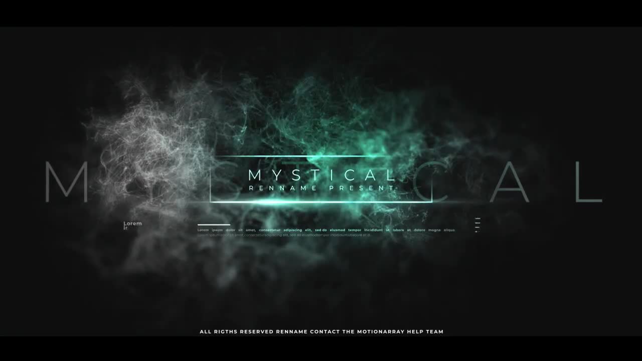 Mystical Titles - After Effects Templates | Motion Array