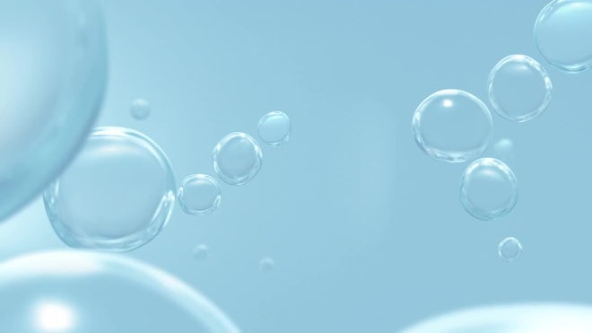 Animated Colorful Bubbles Background