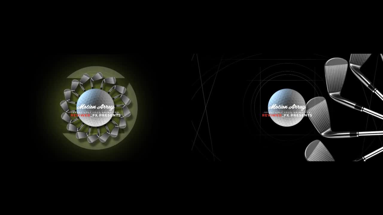 Golf Logo - Premiere Pro Templates | Motion Array