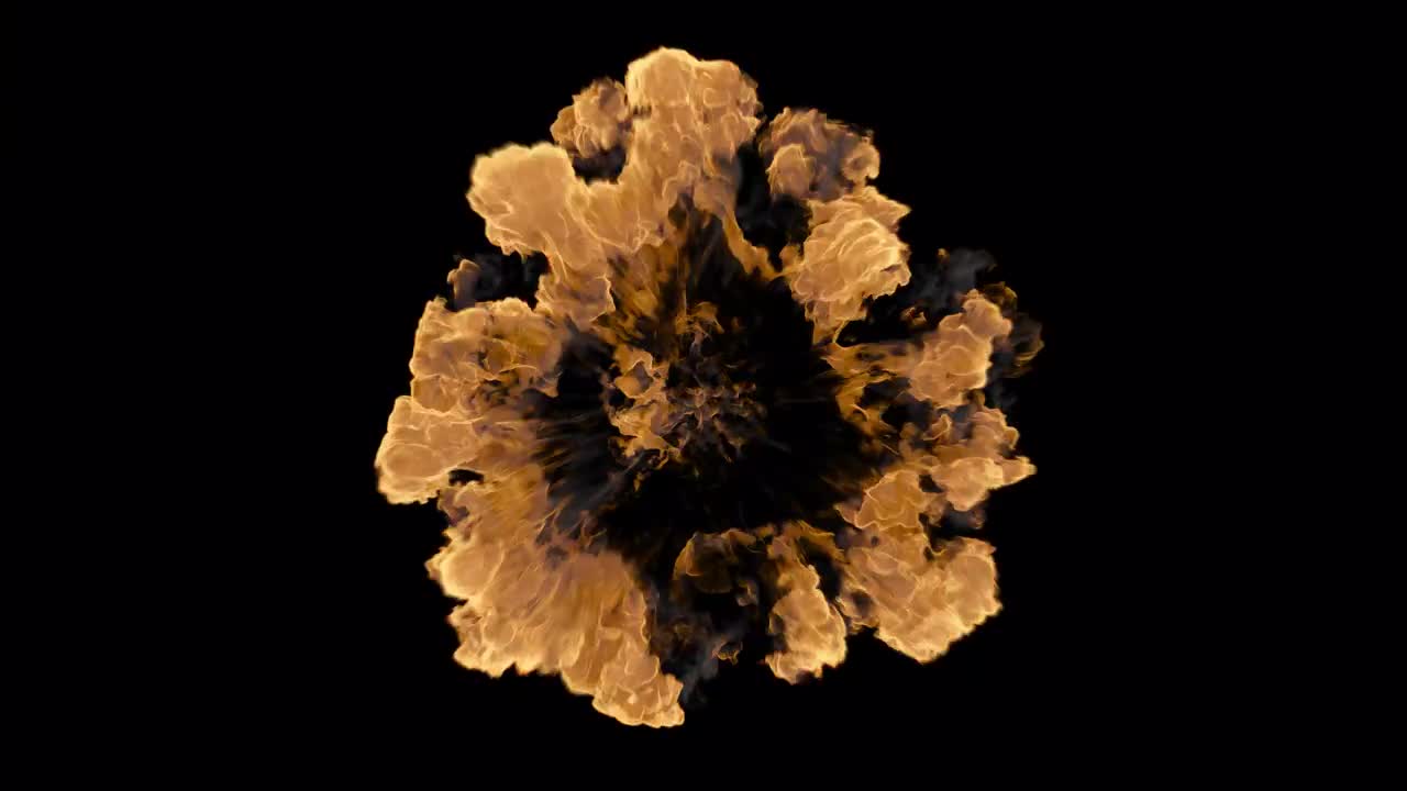 Fire Shockwave Reveal On Alpha - Stock Motion Graphics | Motion Array