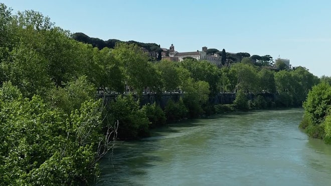 Tiber River In Ancient Rome
